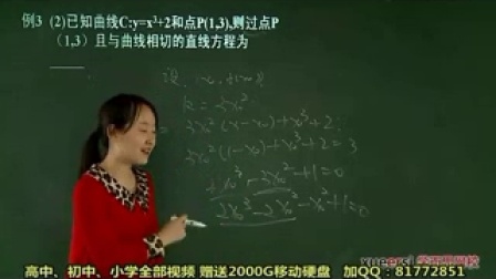 (2)利用导数分析函数的单调性、极值与最值(上)例3-例5