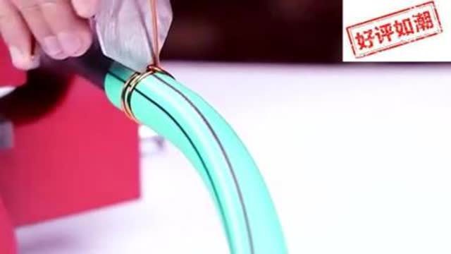 牛人发明这种捆绑器,不但省力还很牢固