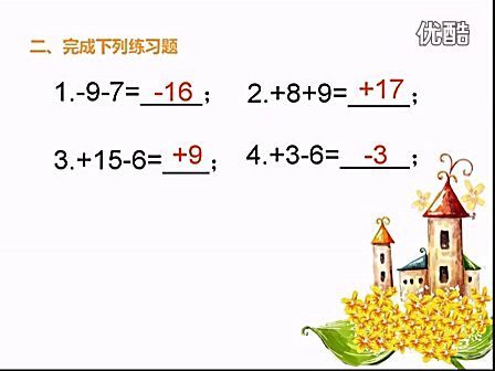 [姚老师微视频]微课初中数学有理数的加减法及交换律
