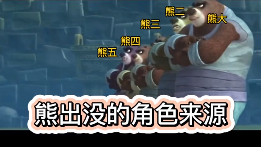 熊出没的角色来源于十二生肖闯江湖,想当年肥波是那么风光,霸气