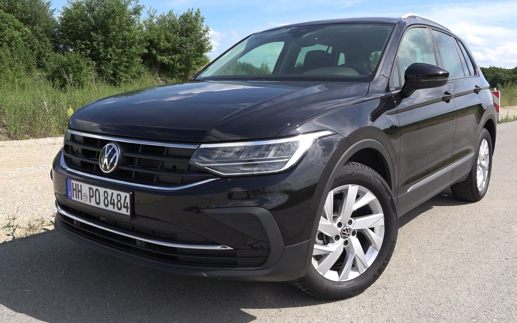 无限速驾驶 2021欧版大众途观Tiguan 2.0TDI 6MT 第一视角驾驶 & ...