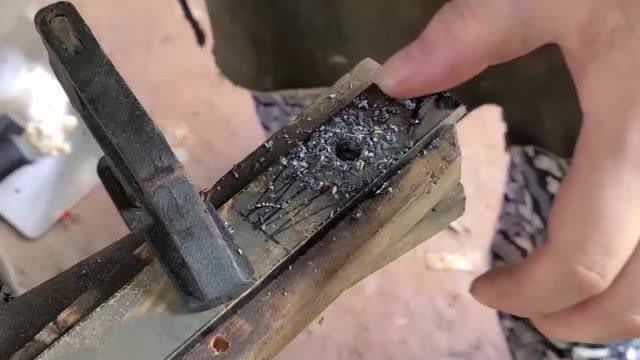 磨刀棒制作实木握把,长见识了