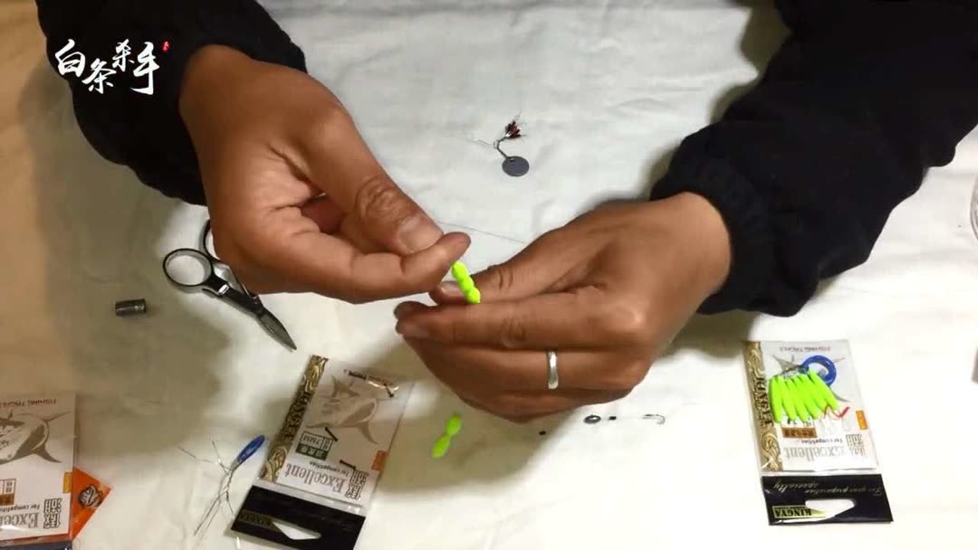 钓鱼教程:传统钓线组制作教程