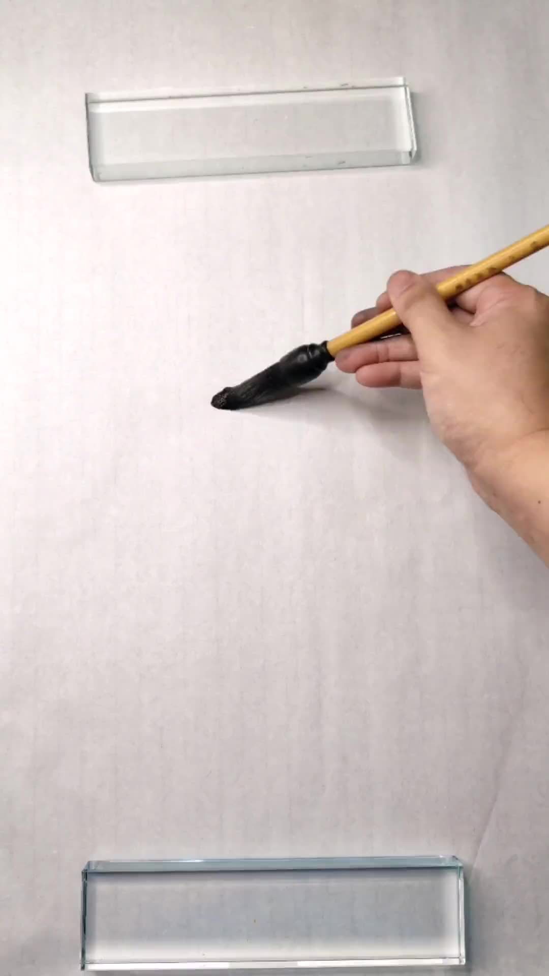 国画螃蟹画法。