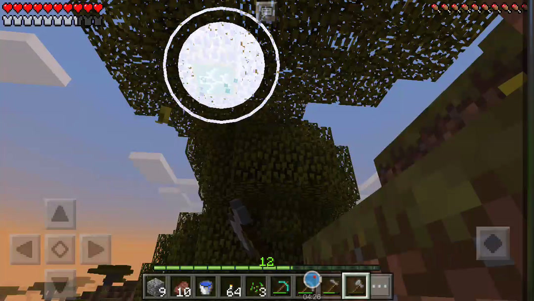 我的世界 生存砍树种树