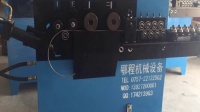 卡箍打圈机 钢丝铁丝卷圈机 钢筋打圆机