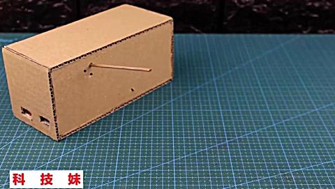 科技小发明, 铅笔电池牙签火柴, 做成的发射枪可以打穿硬纸板