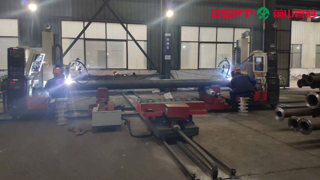 管道预制自动焊中心(平焊法兰)