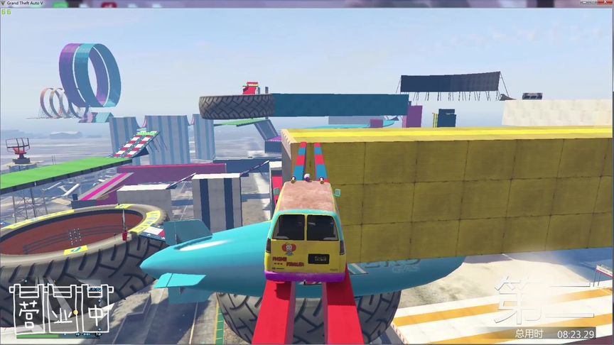 自闭小丑花车,请离我远一点!#游戏 #车祸模拟器 #碰碰车