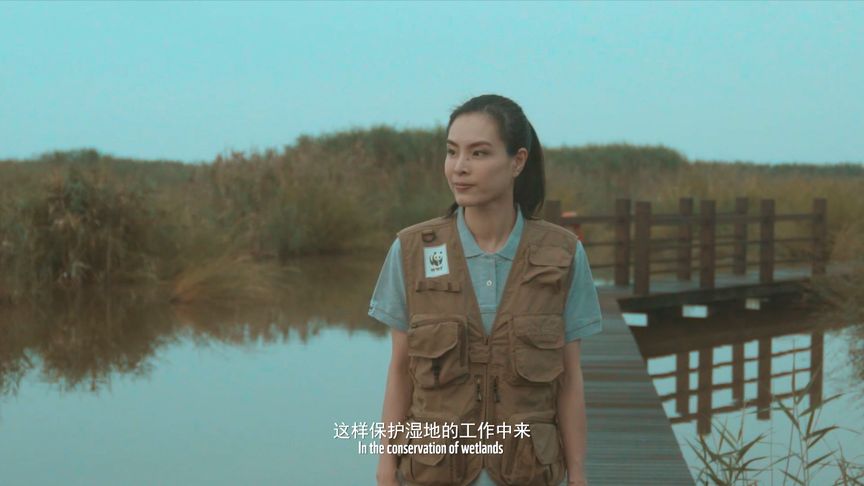 #水的旅程 与水同行# 与吴敏霞守护“地球之肾”