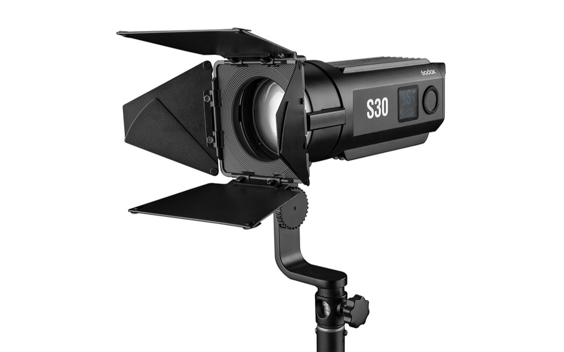 Godox神牛_LED聚光灯S30操作介绍与应用实例