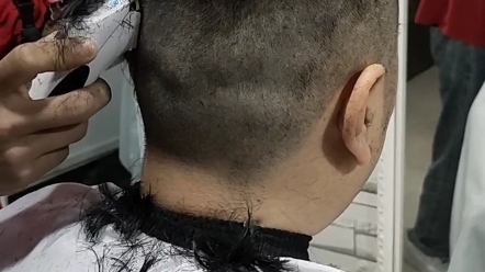 教你如何推油头,邯郸天王美容美发学校原创视频