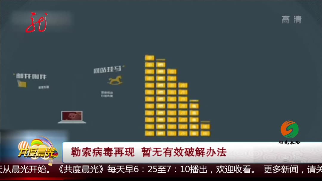 勒索病毒再现暂无有效破解办法