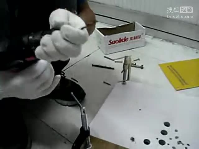 12v锂电池充电钻示范