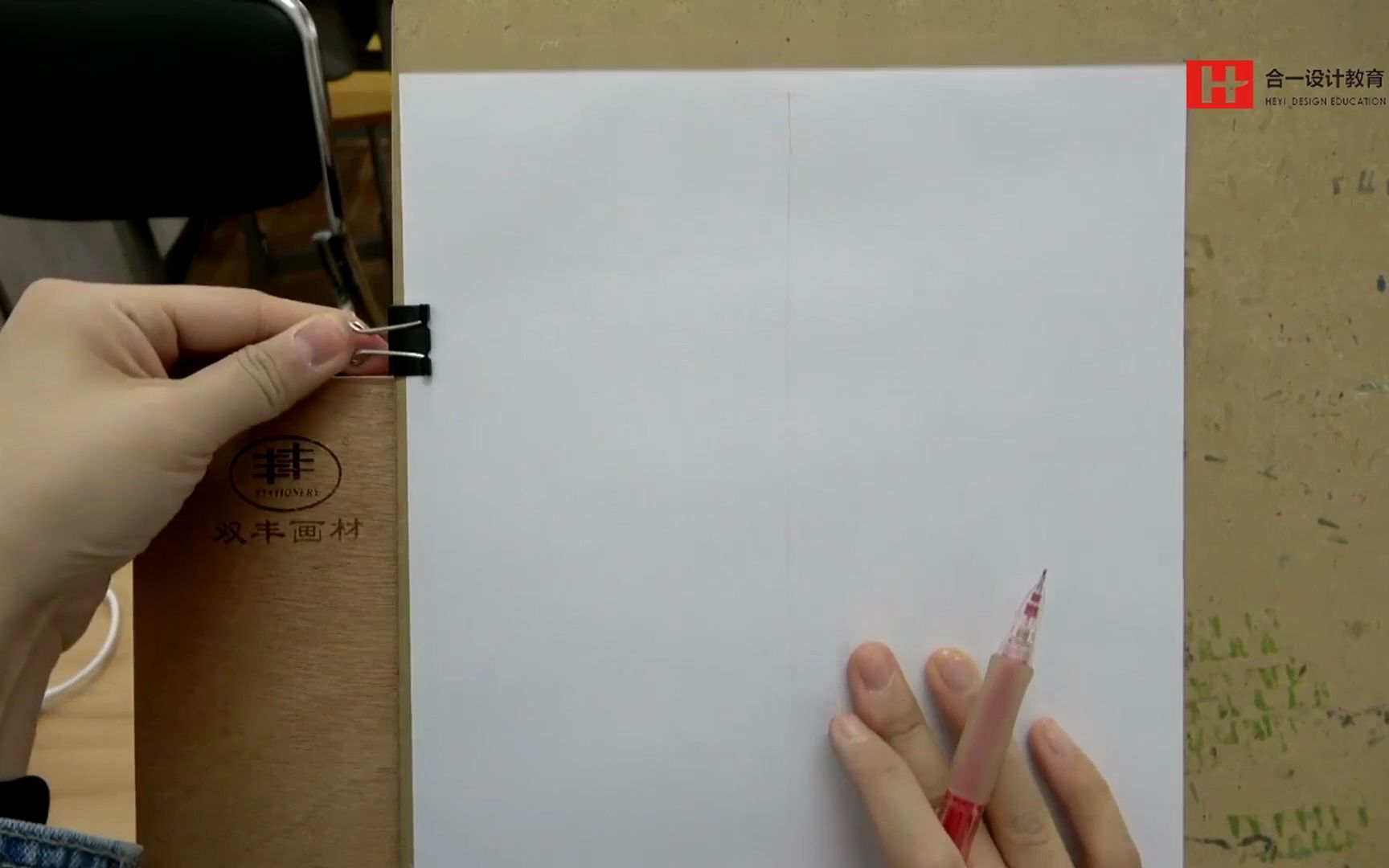 服装设计考研手绘教程(四)皮草面料线稿示范(自言自语学姐主讲)