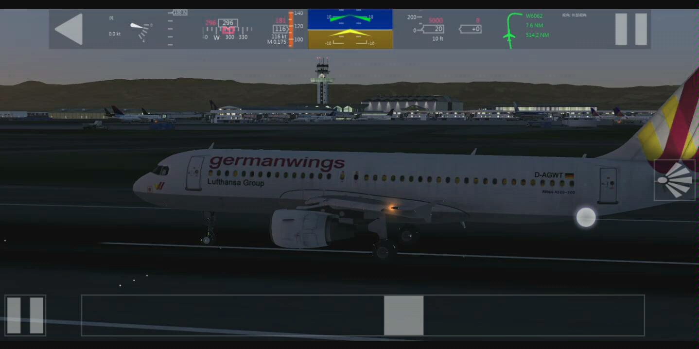 看一下3.5g 模拟飞行带来的画质,手游.