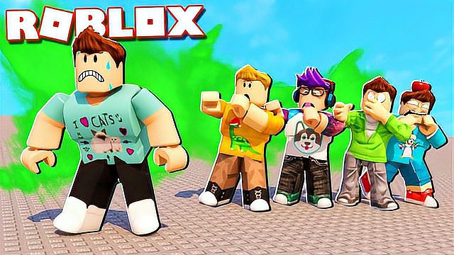 小飞象解说 Roblox放屁模拟器 满地图毒气好臭啊! 居然一下子熏走两个...