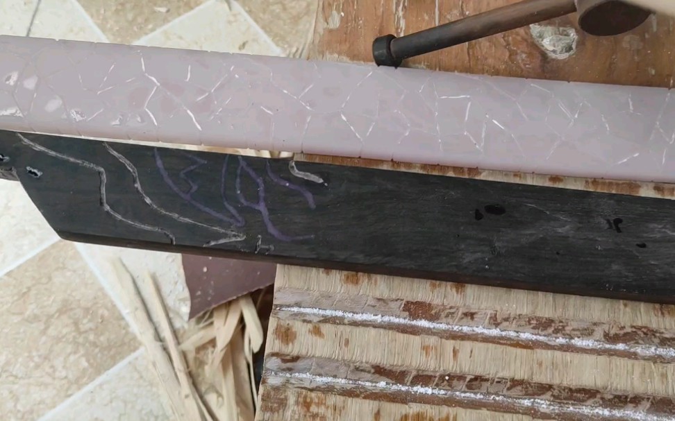 【手工制作】魔刀千刃制作过程第二十三天+不知道叫啥的木剑