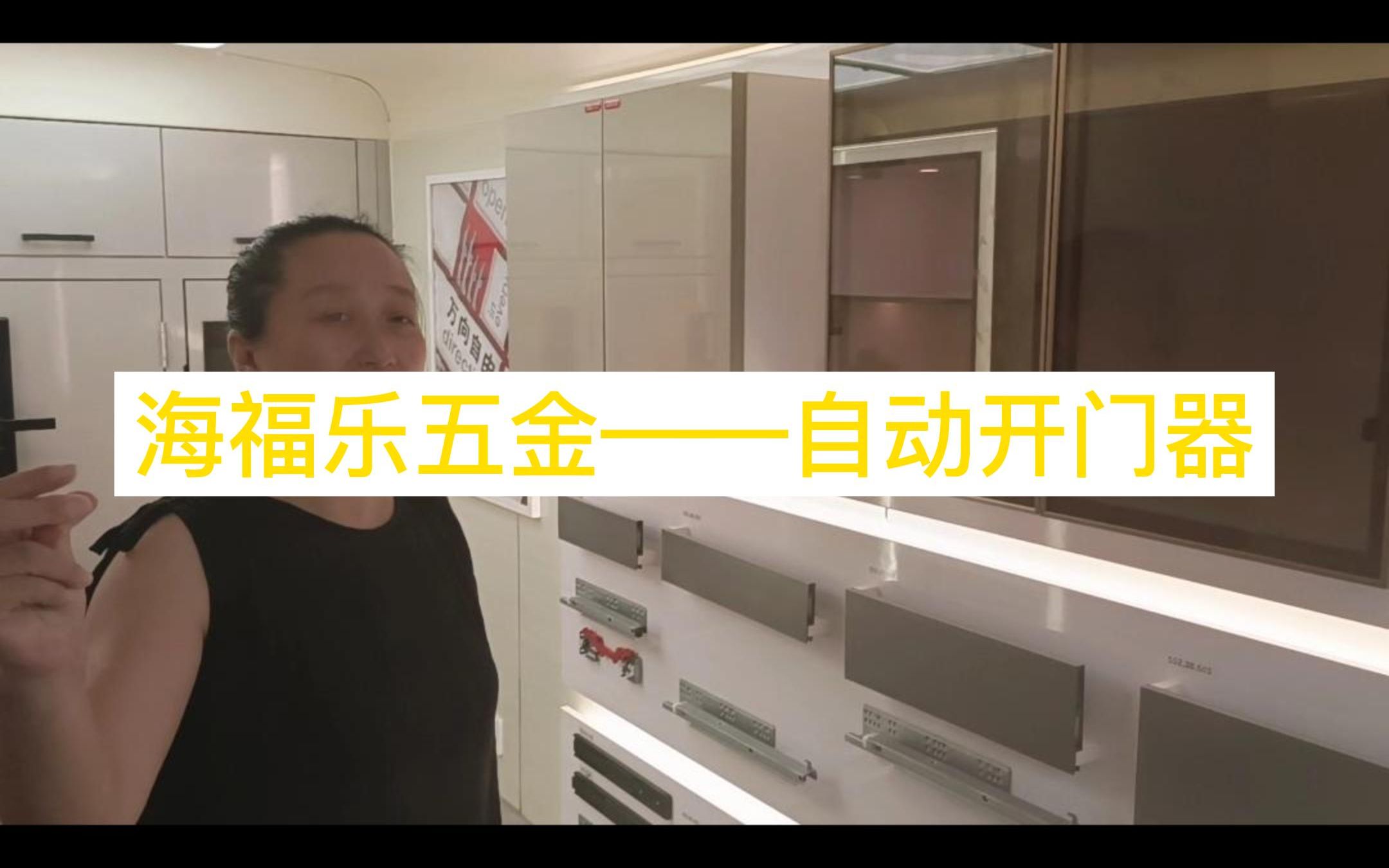 自动开门器+无弹力铰链