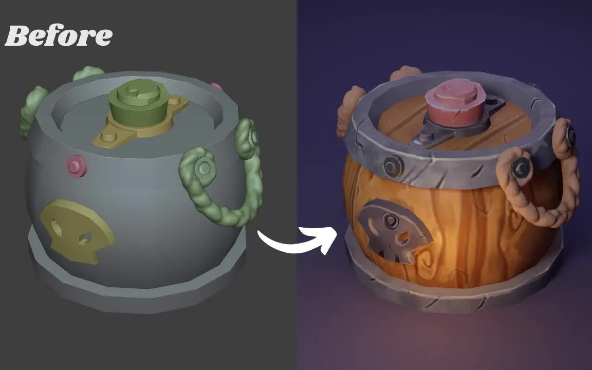 blender 关于手绘材质的一切!