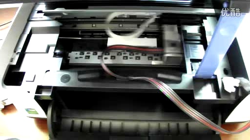 喷墨打印机的工作过程