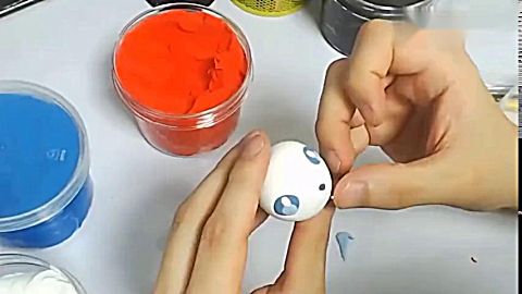 手工大佬教你泥塑,宠物小精灵手办,橡皮泥还可以这样玩