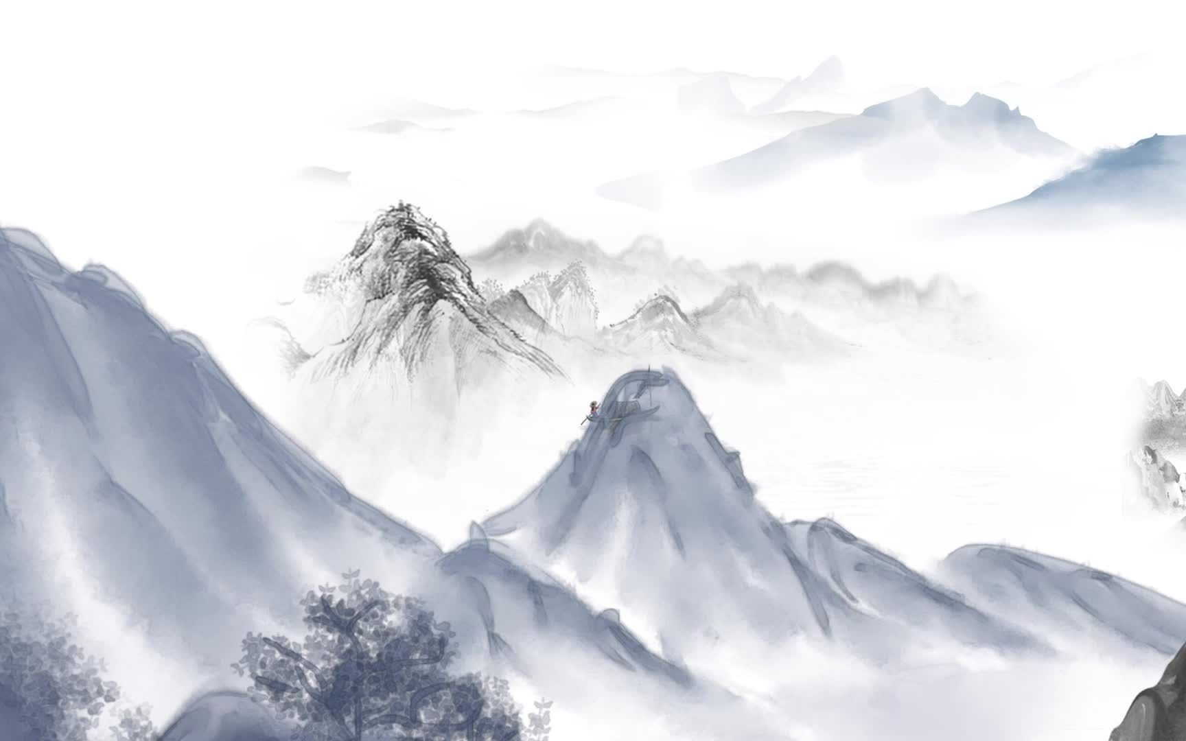 【AE练习】水墨动画