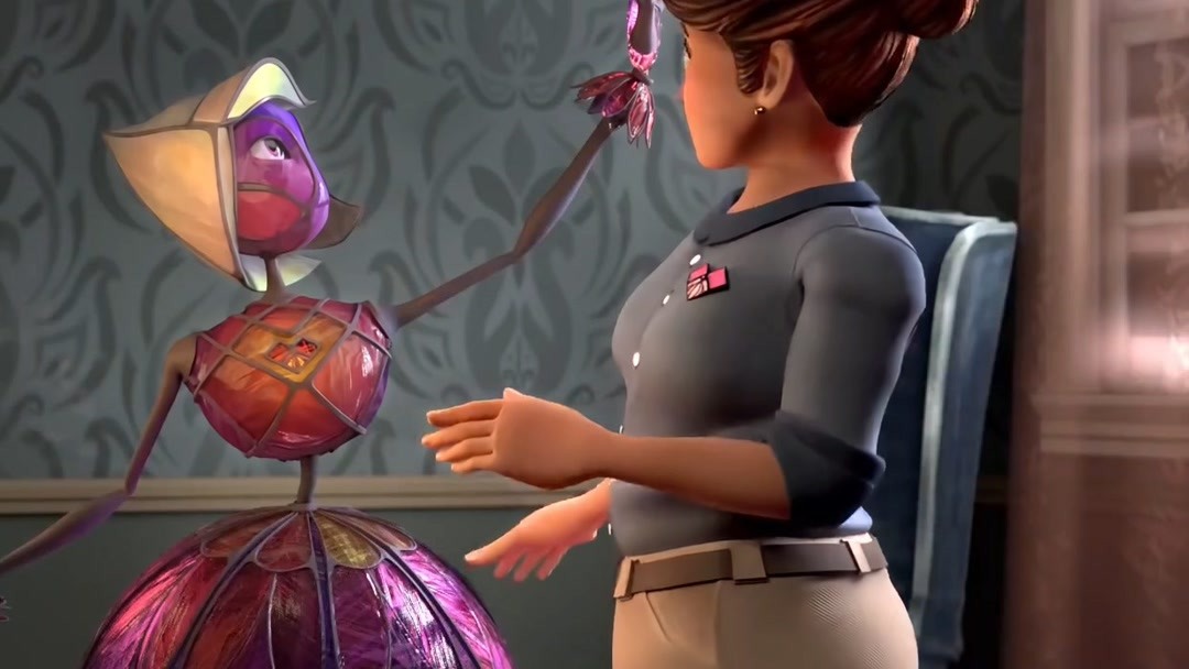 经典动画短片,雕塑因为个折纸复活,女孩为它做重要决定