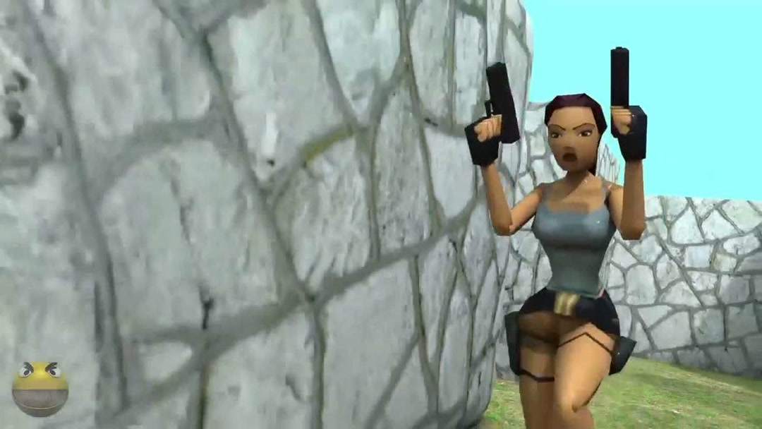 3D动画制作 pacman帕克曼 食豆小子vs美女劳拉·克罗夫茨