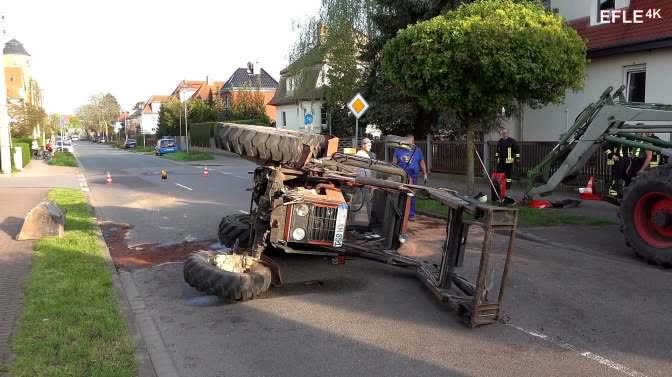 这是啥技术啊,在宽敞大道能把车开翻了,白瞎拖拉机了