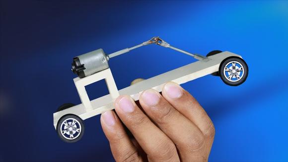 在家给宝宝做一辆电动汽车玩具,想学可以进来看看