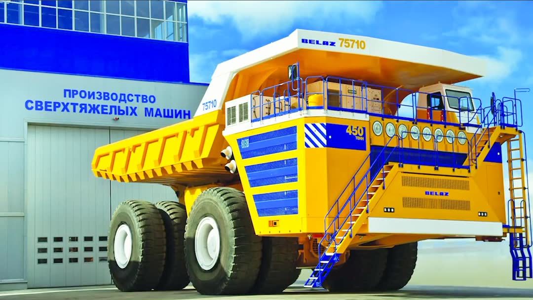 世界十大工程自卸车,平均每台造价高达上千万