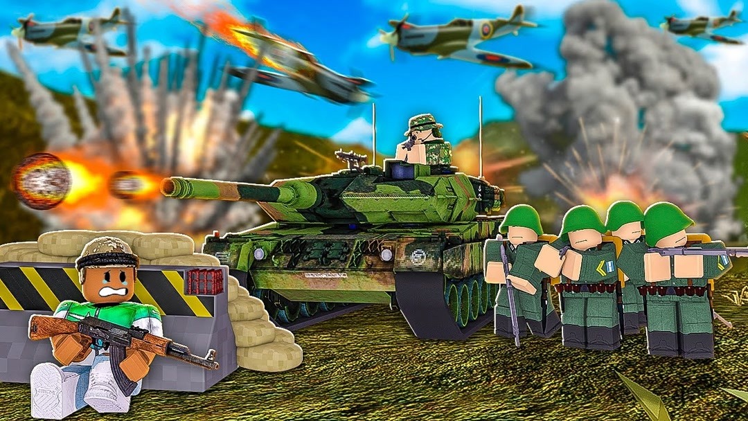 ROBLOX战争模拟器:出发前往二战诺曼底!解锁鲁格手枪?