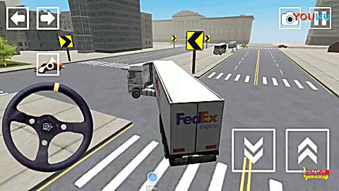 ...是大卡车司机 大货车公交车闯关游戏精彩视频表演 儿童挖掘机动画片...