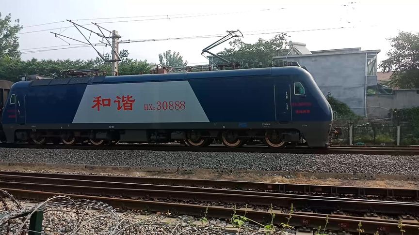 [2021.08.11]济局西段HXD3-0888牵引21019次列车通过#京沪铁路