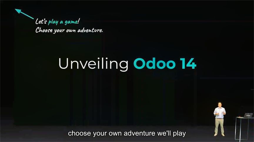 ODOO-2020峰会,开幕主题演讲-Odoo揭幕14