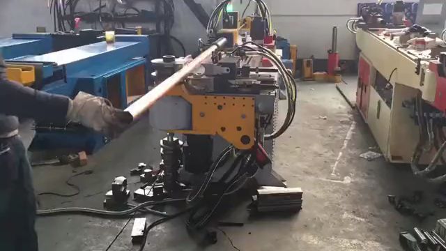 全自动弯管机视频,铜管弯管机视频