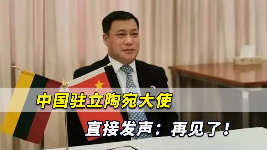 一个小国悍然侮辱中国,中国驻立陶宛大使直接发声:再见了!