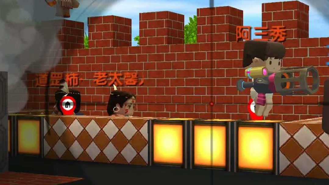 【迷你世界】快跑快跑,坦克大战开炮了!游戏