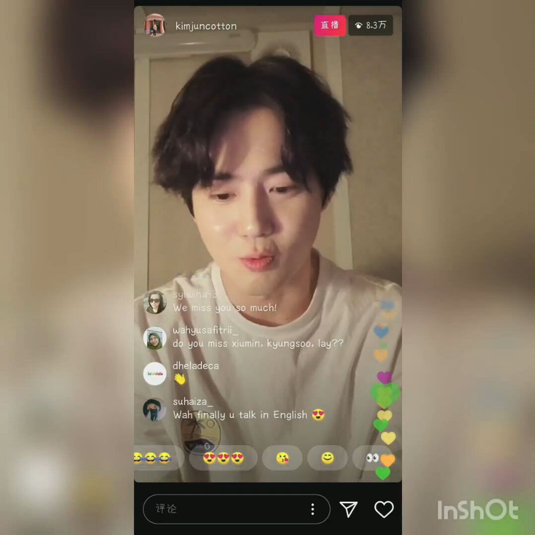 [0425小队ins直播]跟中国爱丽打招呼表白!我心动啦!