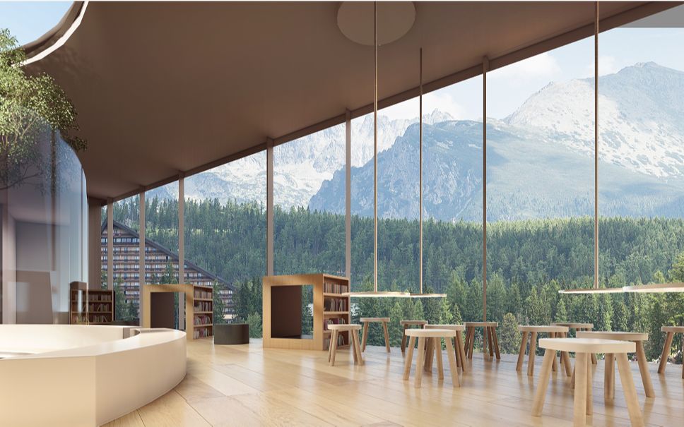 Share the same mind-以人与自然与候鸟‘共生’为主题的居民社区...