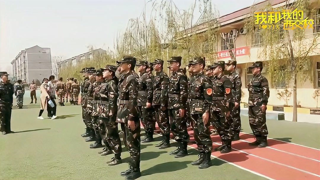 西安交通工程学校-校特勤队日常训练.