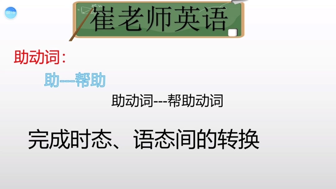 什么是助动词 你get到了吗?