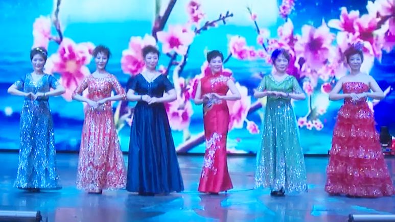 旗袍秀《东方之韵旗袍秀》亭亭玉立,美若天仙!