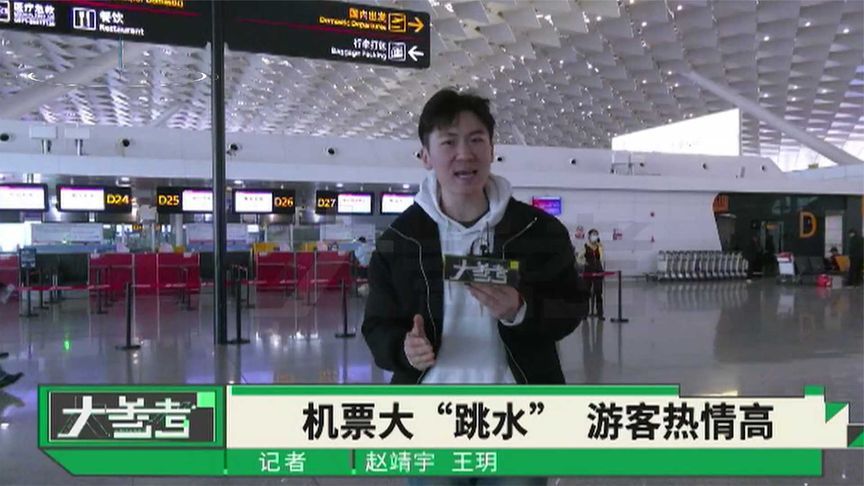 机票价格大跳水,真“白菜价”低至1折!错峰游受游客青睐