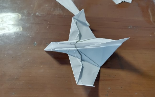 简单的仿生纸飞机