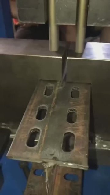 工字钢冲孔 桥梁钢结构H钢槽钢工字钢自动冲孔机重型数控