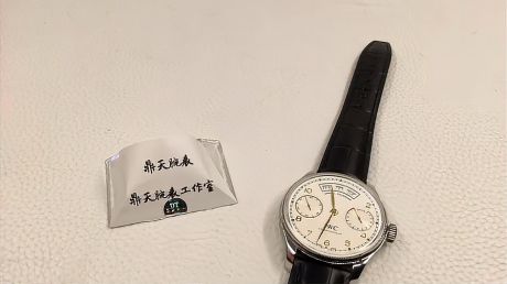 万国表葡萄牙系列年历腕表,调试教程