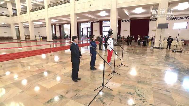 党代表通道|武大靖:做好冰雪运动推广工作 弘扬北京冬奥精神