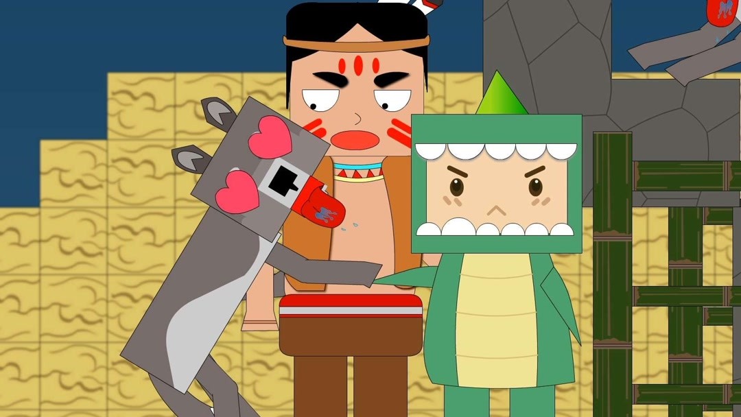 迷你小洞 第101集 迷斯拉吞大力药剂，洞喜运花取悦兔妹妹